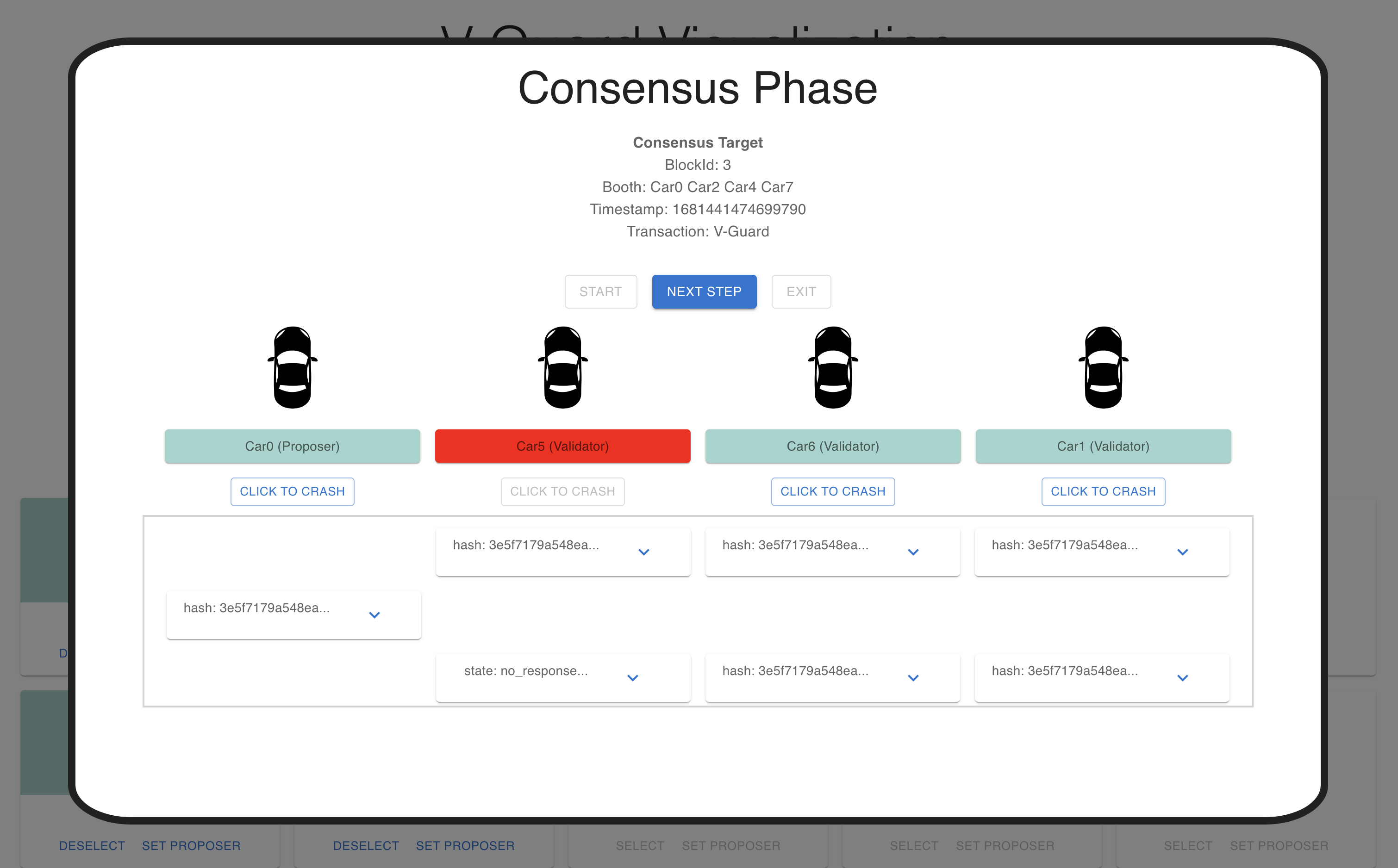 GitHub - LeonhardE/vguard-visualization: Visualization of VGuard based on React and Flask